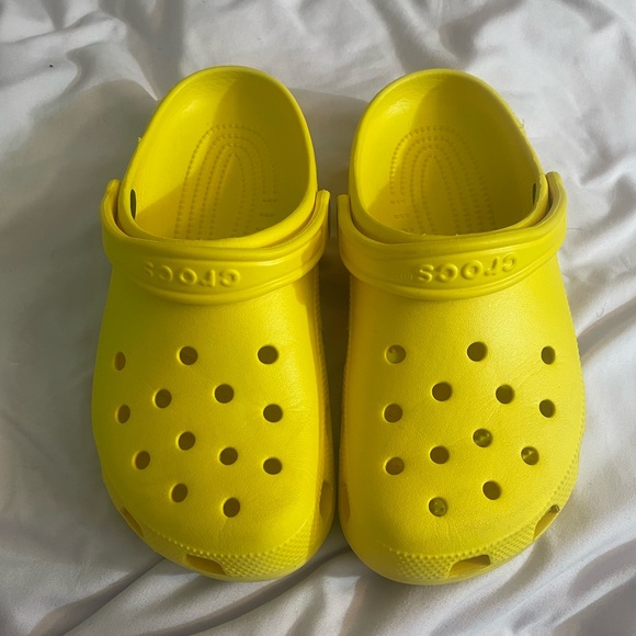 CROCS | Shoes | Classic Yellow Crocs | Poshmark